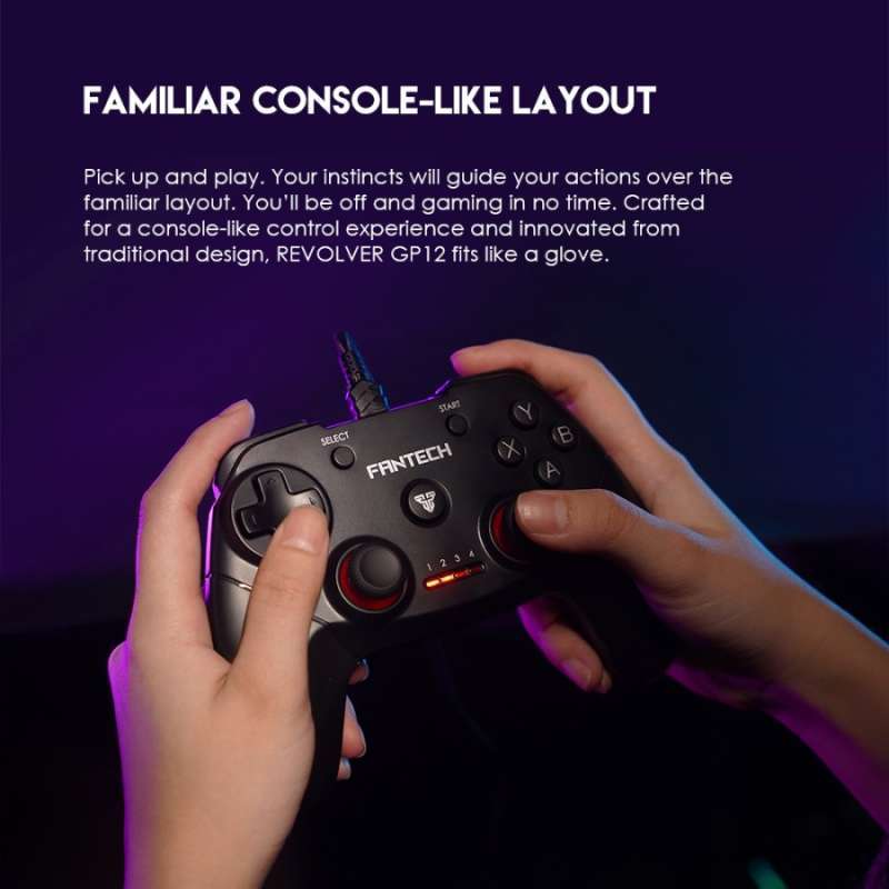Promo GAMEPAD FANTECH GP12 Diskon 31% di Seller MEGACOMP Official Store ...