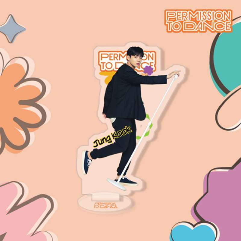 Promo standee BTS Permission To Dance - Jungkook Diskon 5% di Seller ...