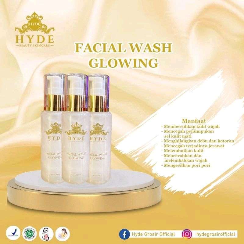 Jual Hyde Beauty Skincare Original Bpom Paket Glowing Isi 5 / Facial ...