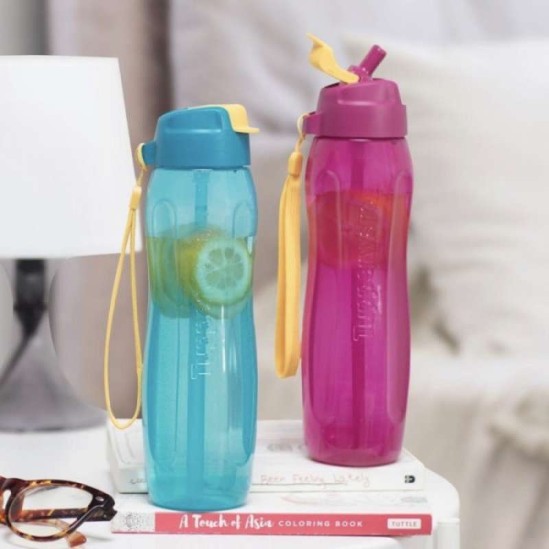 Jual Botol Minum Tupperware Eco Bottle Straw 750Ml di Seller TouchBuy ...