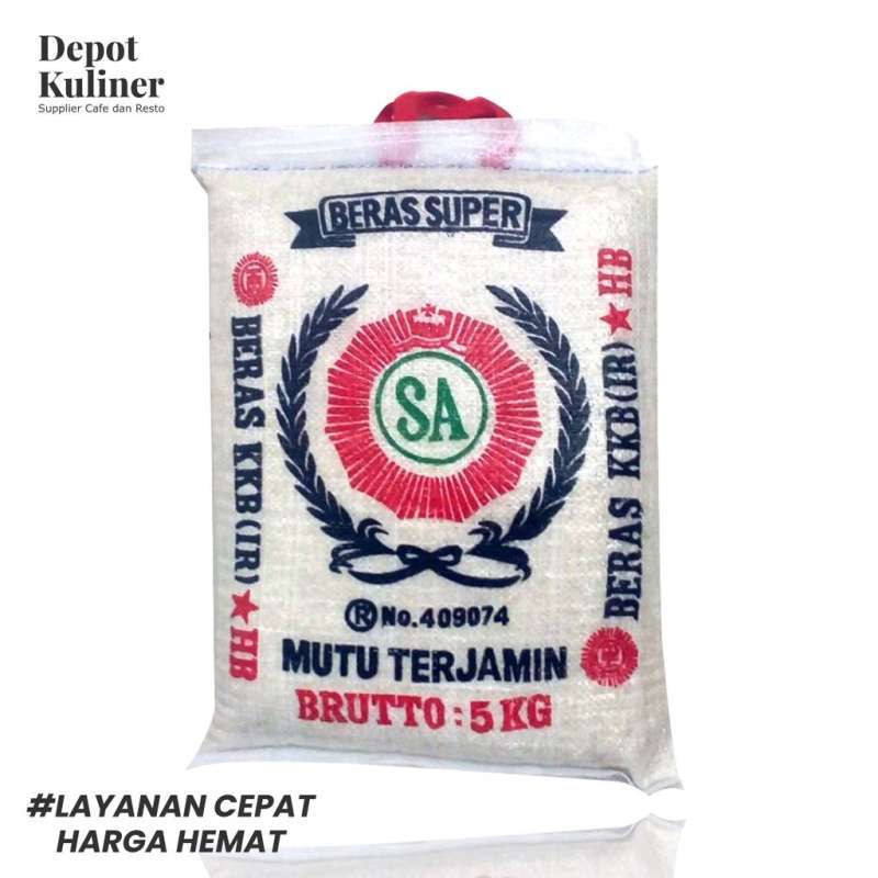 Promo Beras SA 5Kg Goni Beras Karung Diskon 1% di Seller Depot Kuliner ...