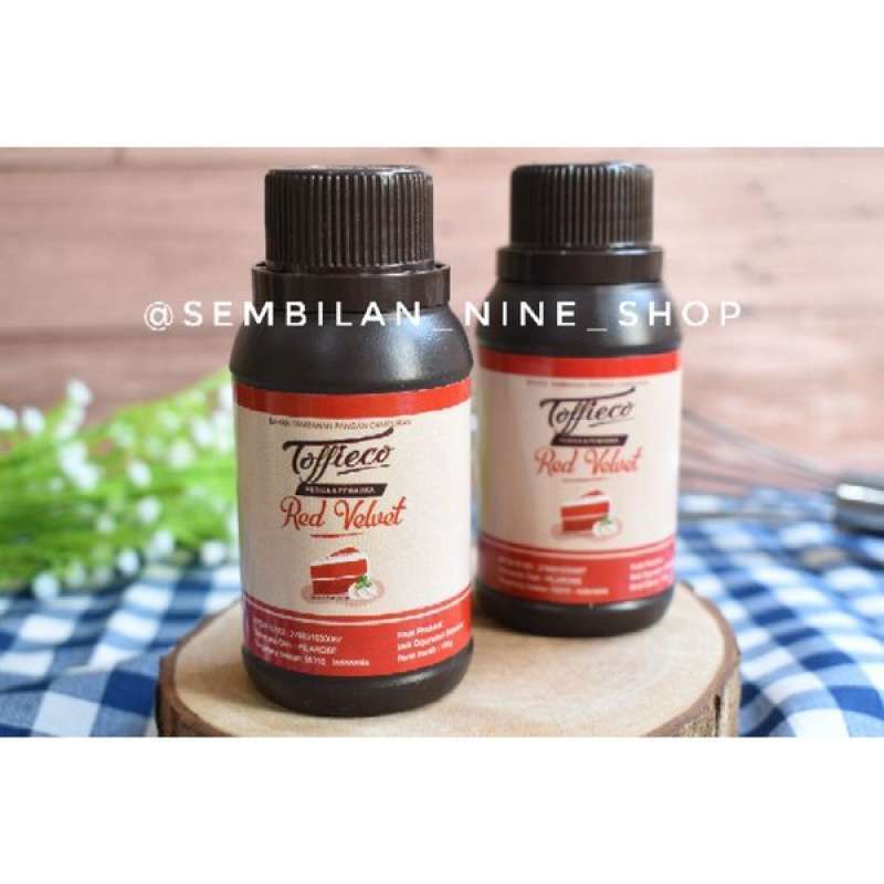 Jual Toffieco Pasta RED VELVET 100 Gram Perisa Pewarna Red Velvet di ...