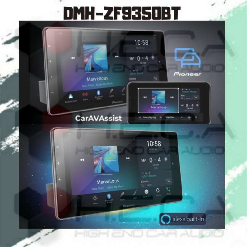Promo Pioneer Dmh-zf9350bt Floating Head Unit 9 Inch Single Din Layar Tape Diskon 25% Di Seller ...