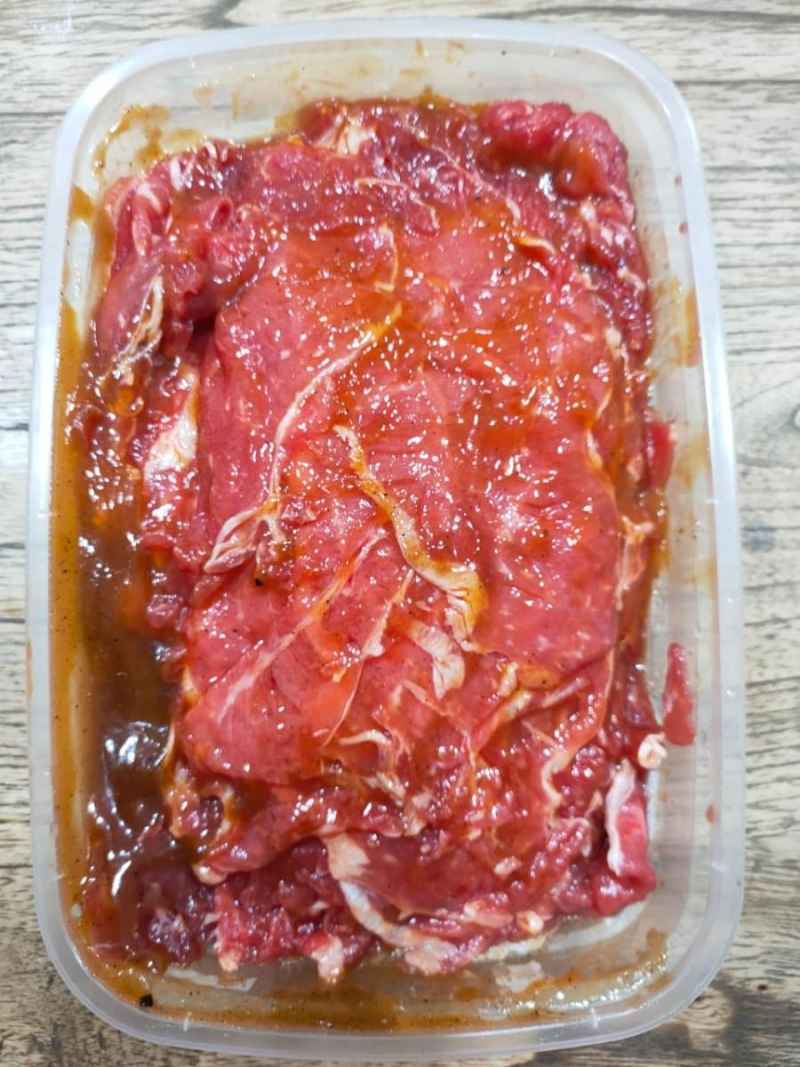 Jual Daging Slice Marinasi Rendah Lemak / Daging Slice Marinasi @500gr ...