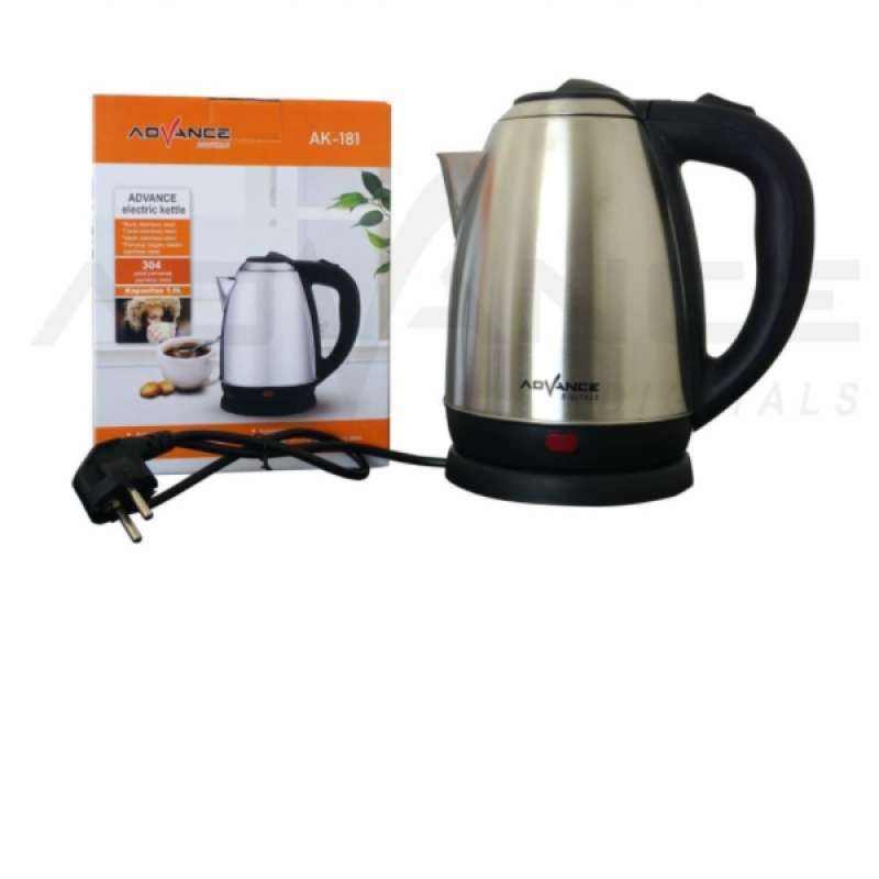 Jual Advance AK181 Kettle Listrik/Teko Listrik Kapasitas 1.8L Stainless ...