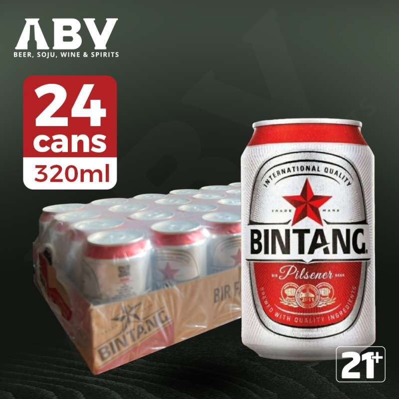Jual Beer Bintang Kaleng 320ml/Karton (24) di Seller AbvJakarta ...