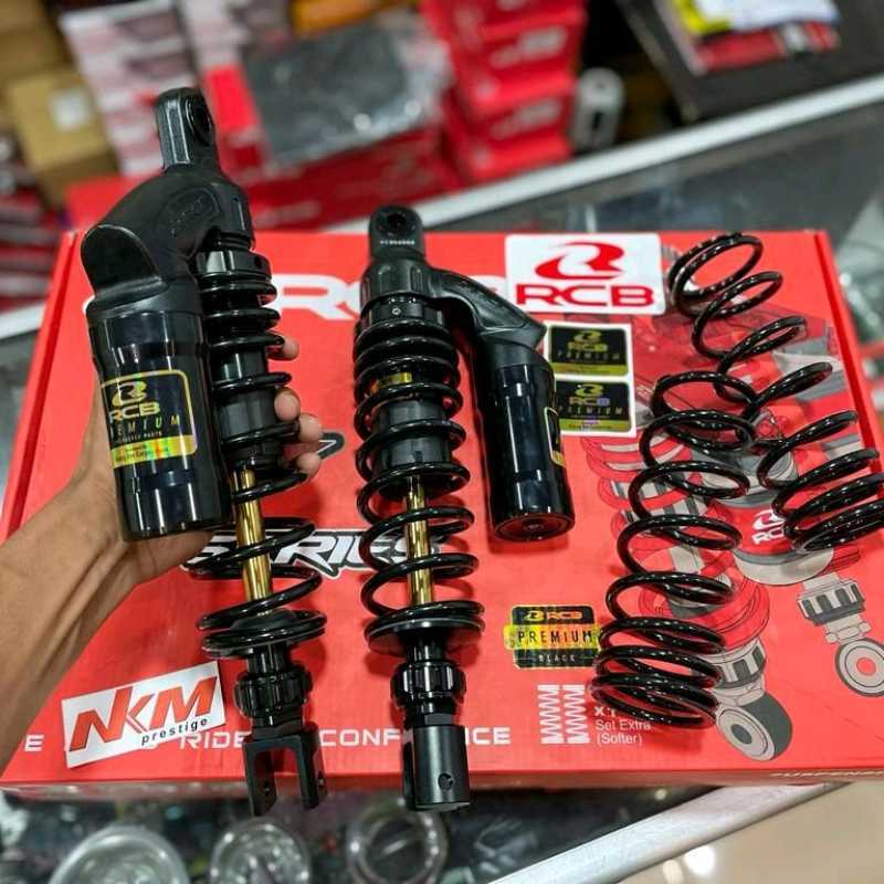 Jual Shock Rcb V Series Premium Black Series As Gold 330mm Nmax Pcx Di ...