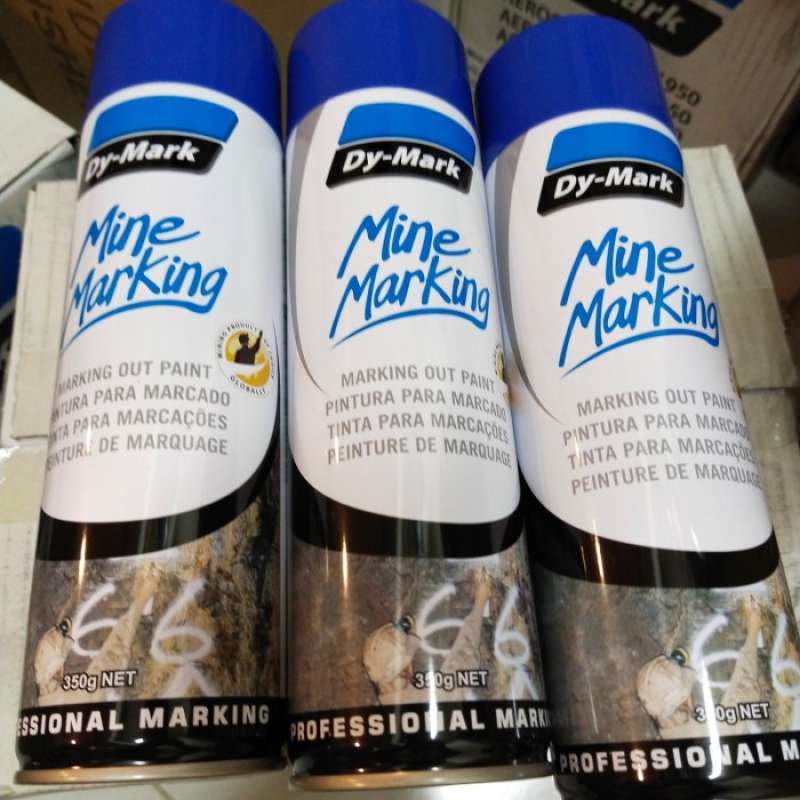 Jual Dy Mark Mine Marking Dymark Paint Vertical Blue di Seller Sinar ...