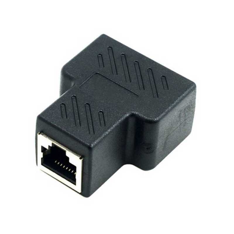 Promo Simple Hub Rj45 Lan Ethernet Share Network Sharing Adapter ...