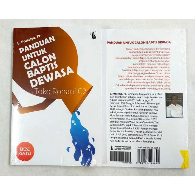 Jual Buku Panduan Untuk Calon Baptis Dewasa (edisi Revisi) - Buku Rohani Di Seller Tokorohanic2 ...