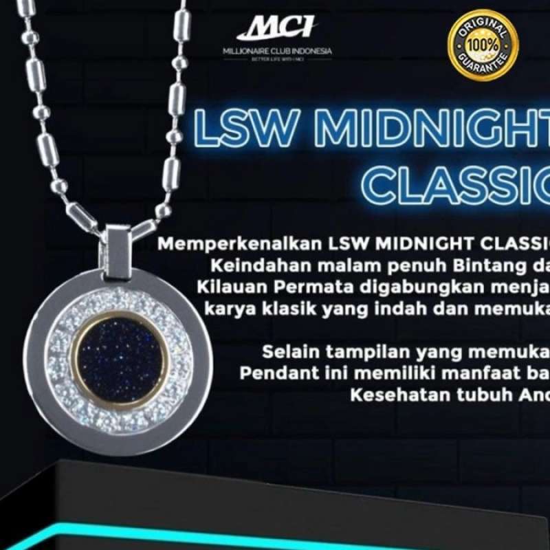 Jual Kalung Kesehatan Lsw Midnight Classic Original Mci Mgi Di Seller Laylaa Shop - Wanasari ...