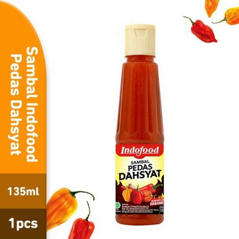 Jual Indofood pedas dahsyat 135ml di Seller jco mart - Jati Rahayu ...