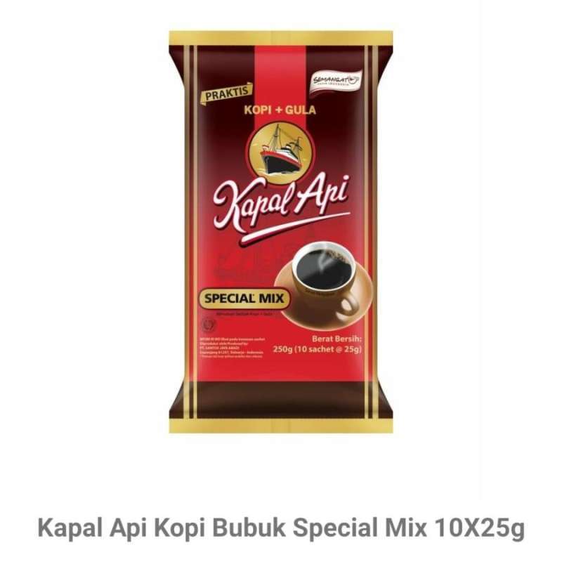 Jual Kapal api kopi bubuk special mix 10x25gr di Seller jco mart - Jati ...