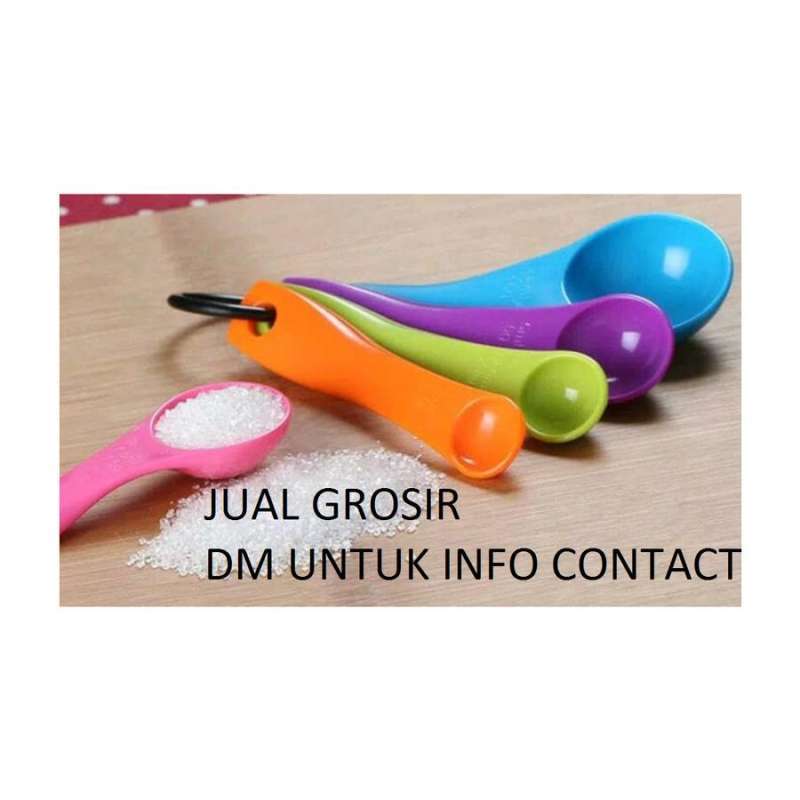 Jual Sendok Takar Set / Sendok Ukur 5 In 1 Aneka Ukuran - Multicolour ...