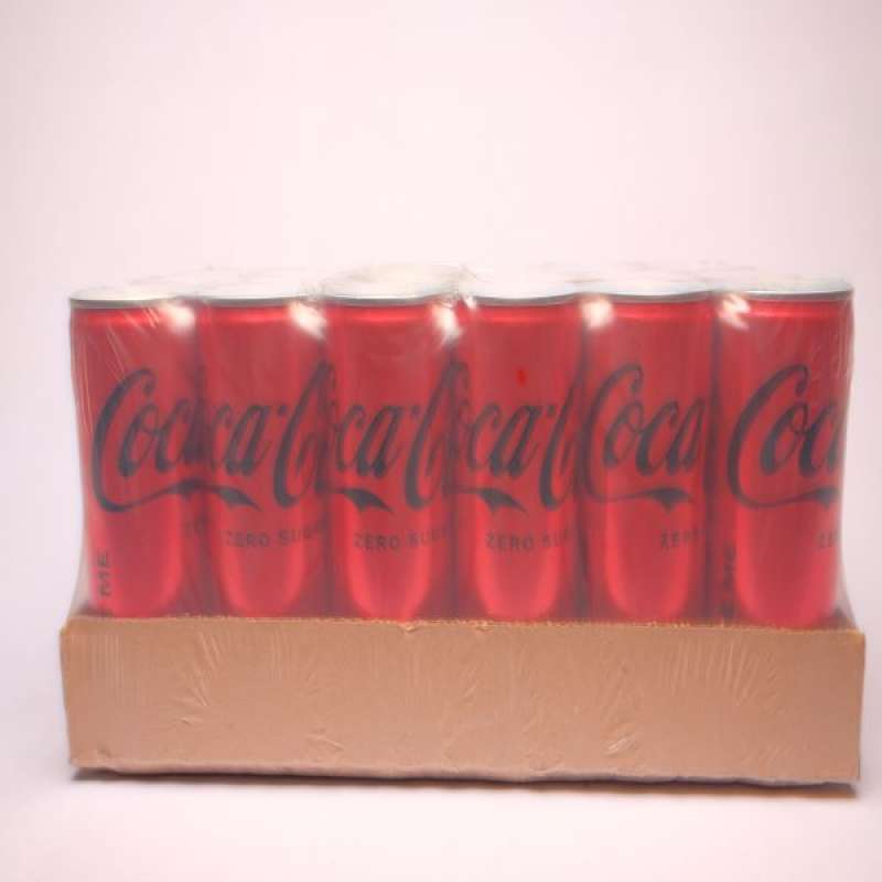 Jual Coca-Cola Zero Can / Coca Cola Zero Kaleng 24x250ml - Karton di ...