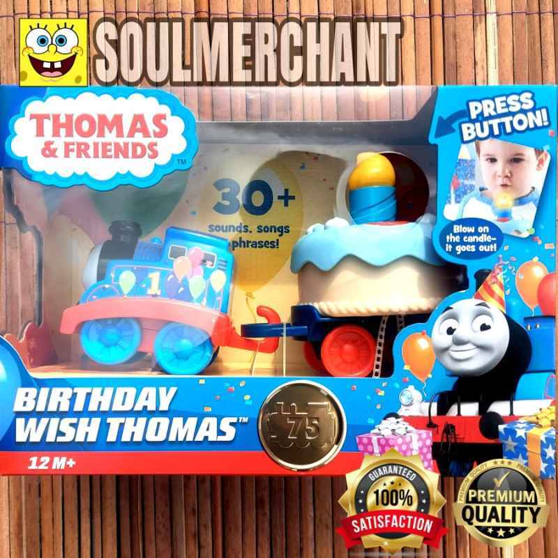 Jual THOMAS & FRIENDS BIRTHDAY WISH THOMAS - KERETA ORIGINAL FISHER ...