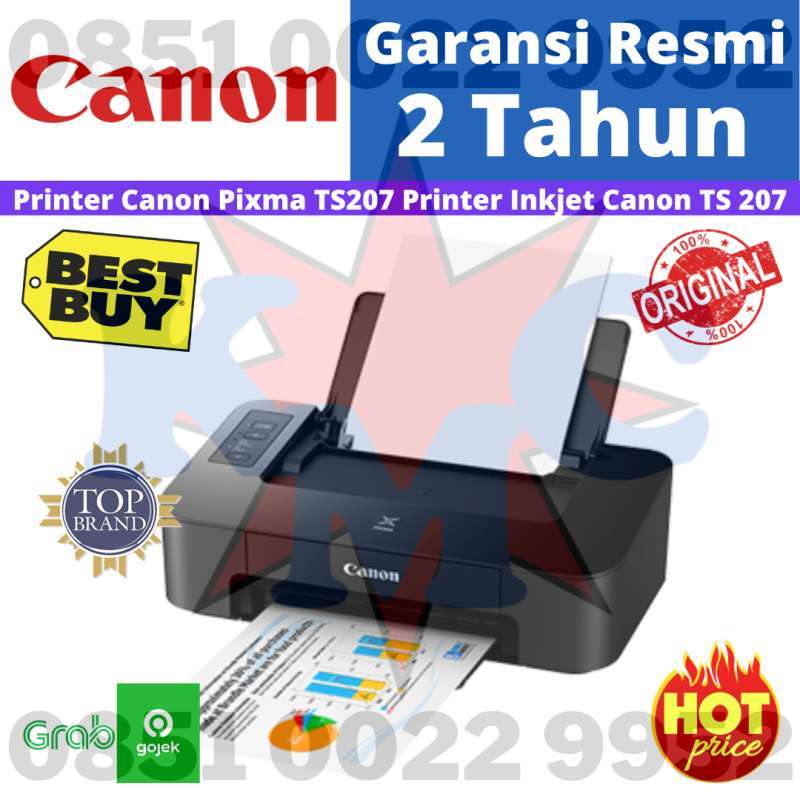 Jual Printer Canon Ts207 Canon Pixma Ts 207 Resmi Di Seller Karya Megah ...