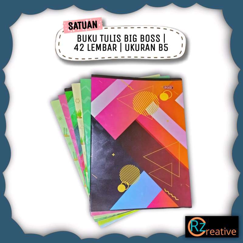 Jual Buku Tulis Big Boss B5 Original Harga Termurah Juli 2024 | Blibli