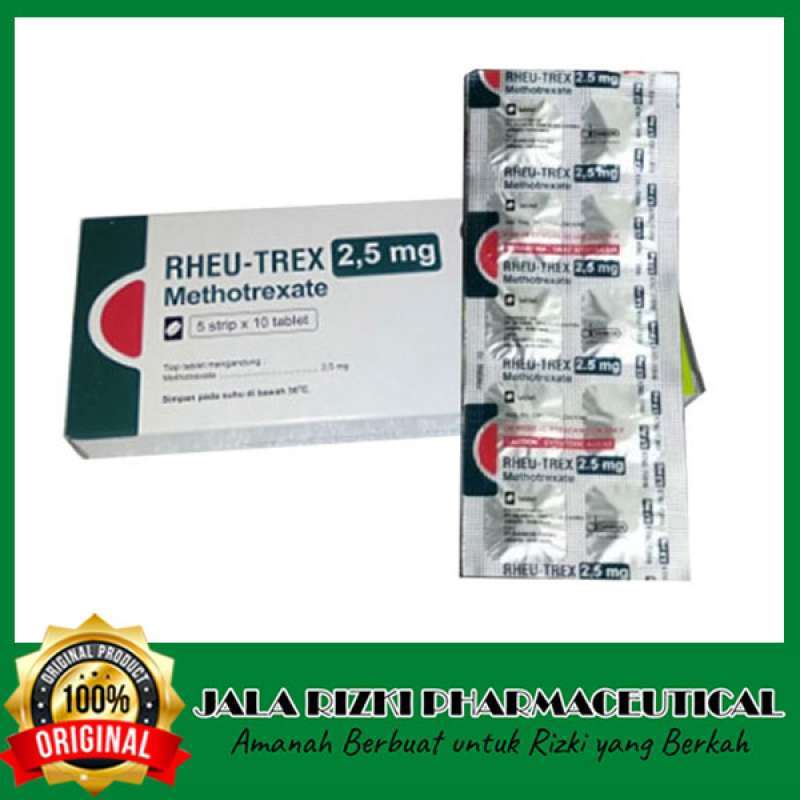 Promo Rheu-Trex 2.5 Mg - 1 Strip @10 Tablet Diskon 1% di Seller Jala ...