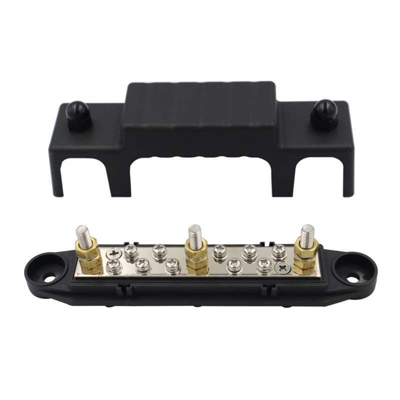 Promo 10Terminal Distribution Block with M6 Studs Busbar for Yachts ...
