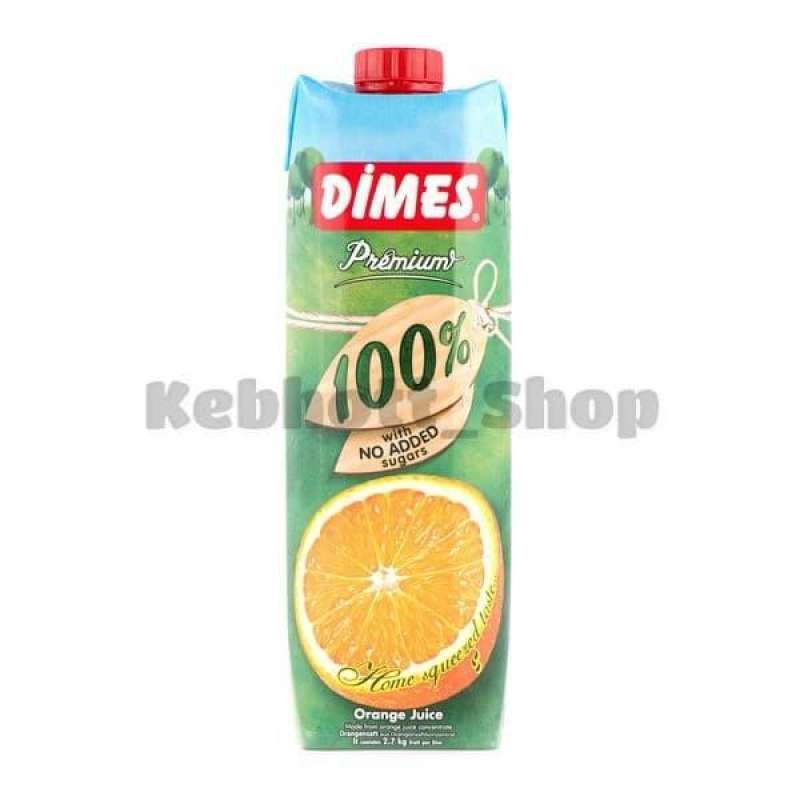 Jual Dimes Premium Orange Juice 100% with No Added Sugar | Jus Buah ...