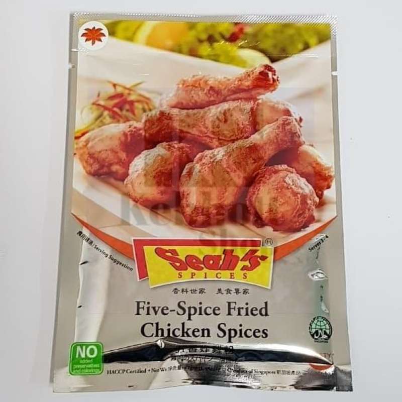 Jual Seah's Five Spice Fried Chicken Spices 42 Gr Di Seller Kebhott ...
