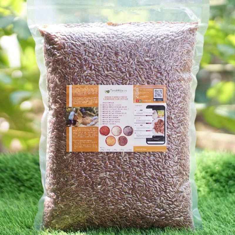 Jual Beras Merah Huma Pecah Kulit Fresh Langsung Dari Petani (2kg ...