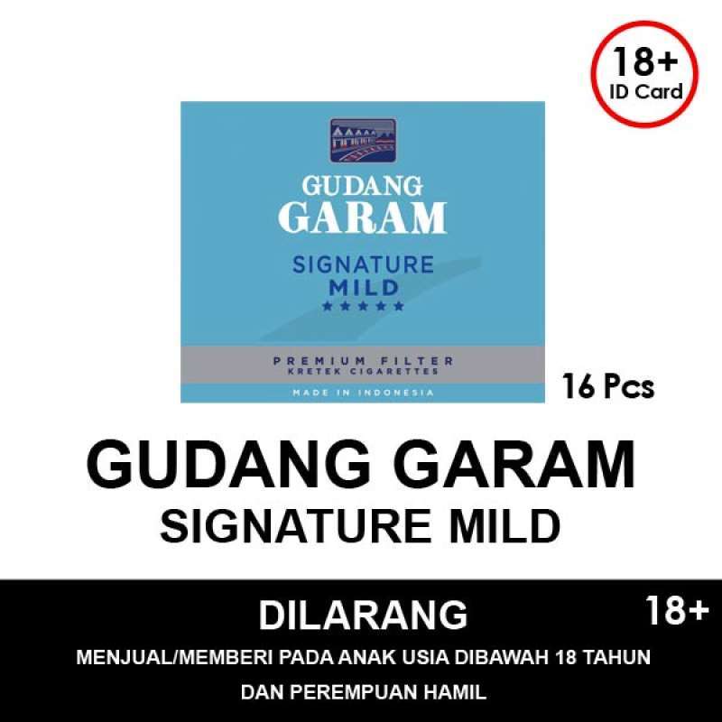 Jual GUDANG GARAM SIGNATURE MILD BLUE 16S di Seller Hypermart Royal ...