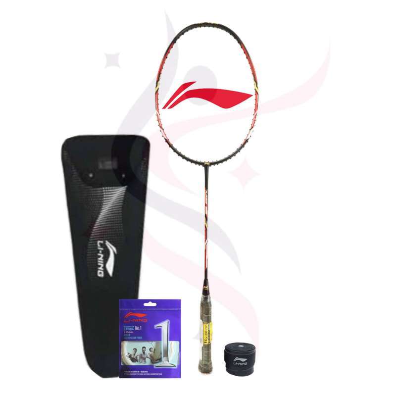 Promo Raket Badminton Lining Turbo 99 Original Bonus Komplit Diskon 15% ...