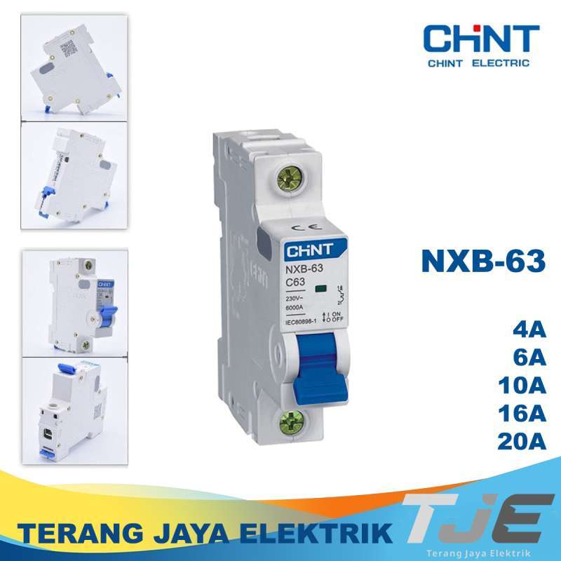 Jual MCB / MCCB Breaker Chint NXB-125 1P 10ka - 80A/100A / CHINT - 100A di Seller Terang Jaya ...
