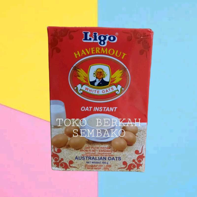 Jual LIGO HAVERMOUT AUSTRALIAN OATS 500gr - KOTAK MERAH di Seller Toko ...