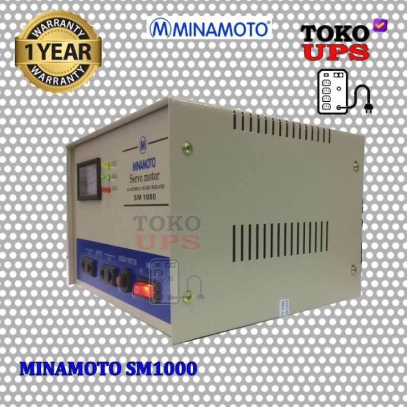 Promo Stabilizer 1000Va Minamoto Sm1000 Sm-1000 Diskon 15% di Seller ...
