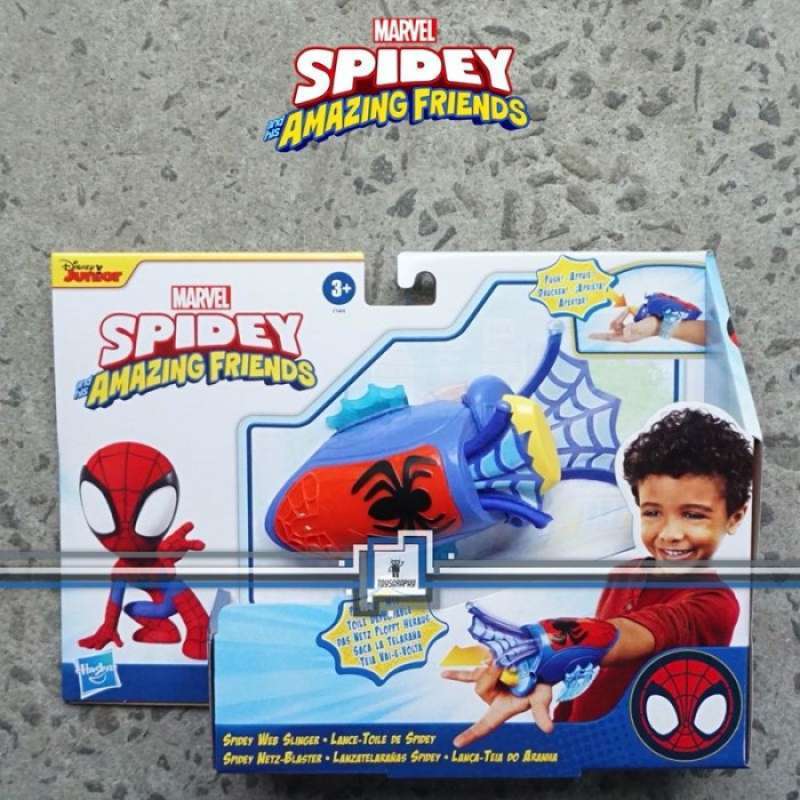 Jual SPIDEY AND HIS AMAZING FRIENDS SPIDEY WEB SLINGER SHOOTER SPIDER ...