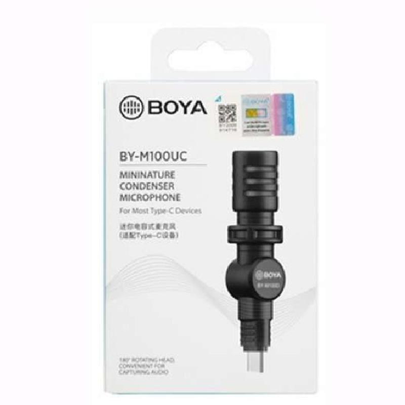 Promo Boya By-m100uc Ultra Compact Microphone For Usb Type-c Device ...