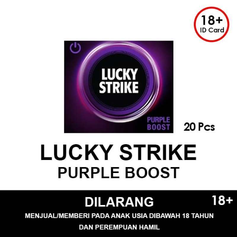 Jual LUCKY STRIKE PURPLE BOOST 20 PCS di Seller Hypermart Lombok ...