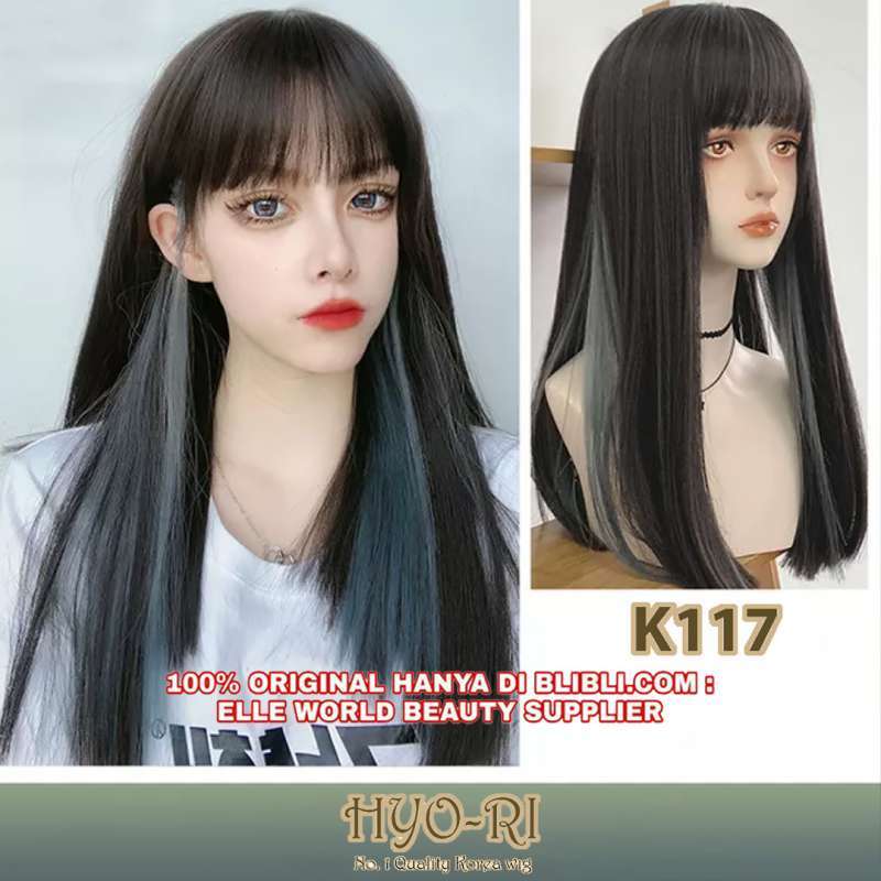 Promo Rambut Palsu Full Wig Cewe Cewek Wanita Panjang Lurus Tebal Model ...
