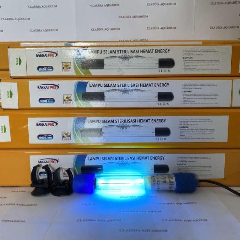 Promo Aquarium Lampu Uv Sakkai Pro 7W Sterilisasi Alga Diskon 12% di ...
