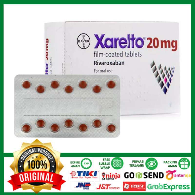 Jual Xarelto 20 mg - 1 Strip Isi 14 Tablet di Seller Jala Rizki ...