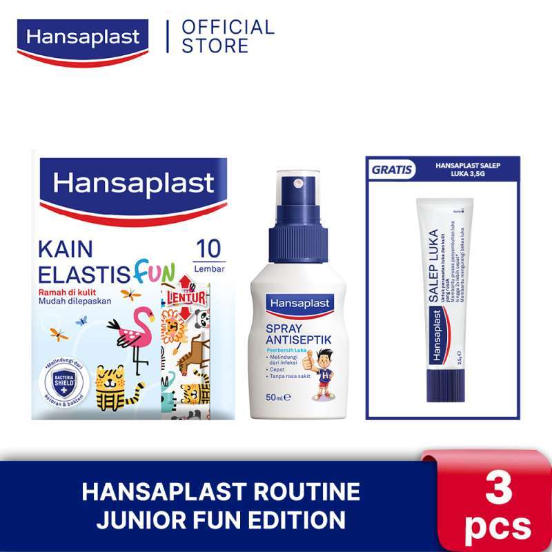 Jual Hansaplast Routine Junior Fun Edition - Plester & Perawatan Luka ...