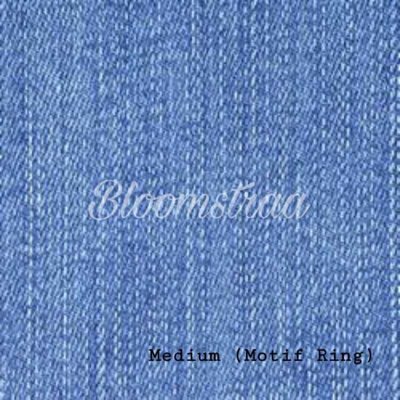 Jual kain denim washing kain jeans bahan denim bahan jeans washing blue ...