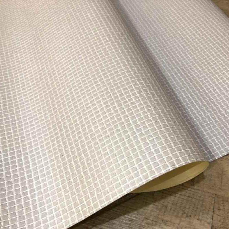 Jual Wallpaper Dinding Polos Tekstur Kotak Abu Obral di Seller ...