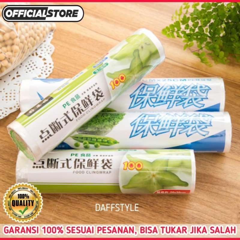 Jual Kantong Plastik Buah Sayur Roll 100 Lembar Murah di Seller DAFF ...