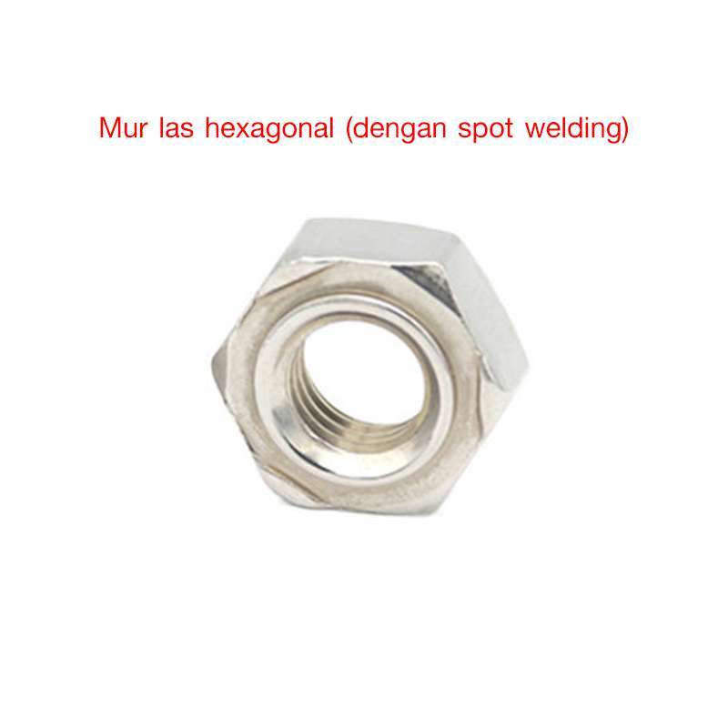 Jual Mur Las Weld Nut Hexagonal Persegi Go-stop Gauge Spot Welding ...
