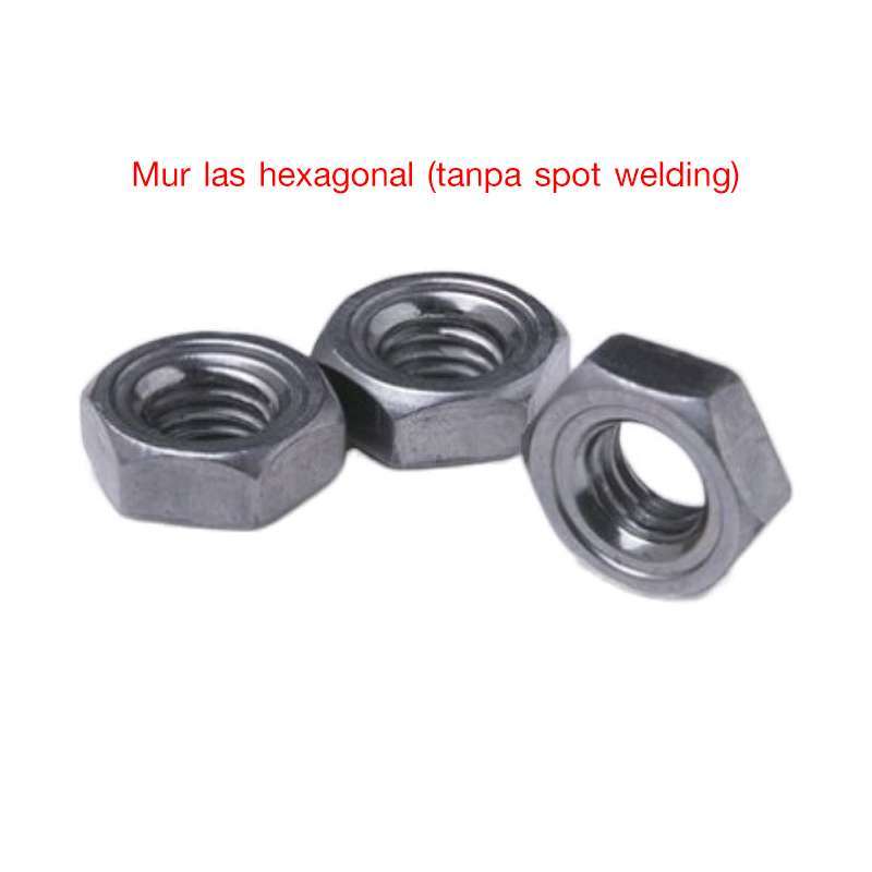 Jual Mur Las Weld Nut Hexagonal Persegi Go-stop Gauge Spot Welding ...