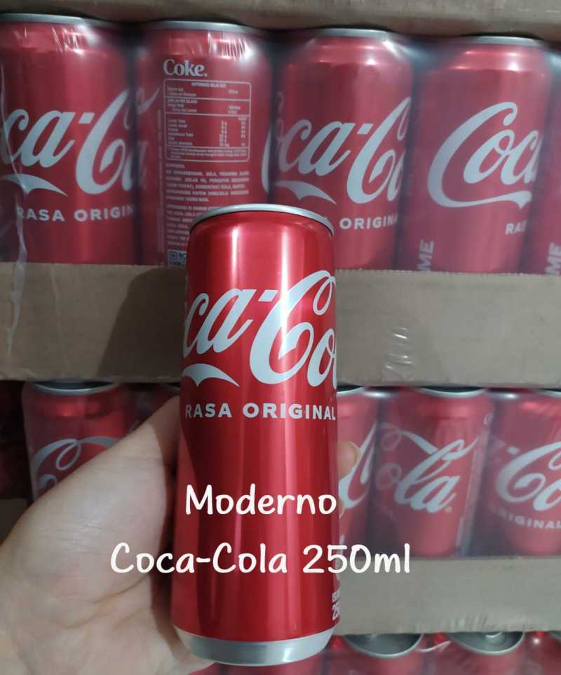 Jual Cocacola 250ml - Cocacola kaleng 250ml di Seller MODERNO - Duri ...