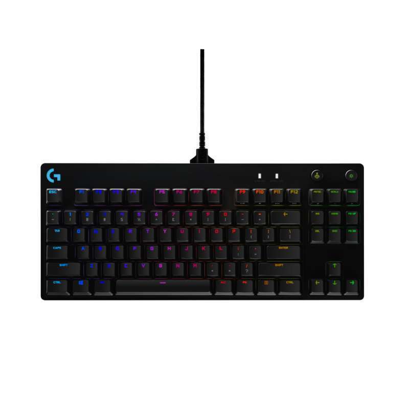 Promo Logitech G Pro Clicky Keyboard Gaming Mechanical TKL RGB for ...