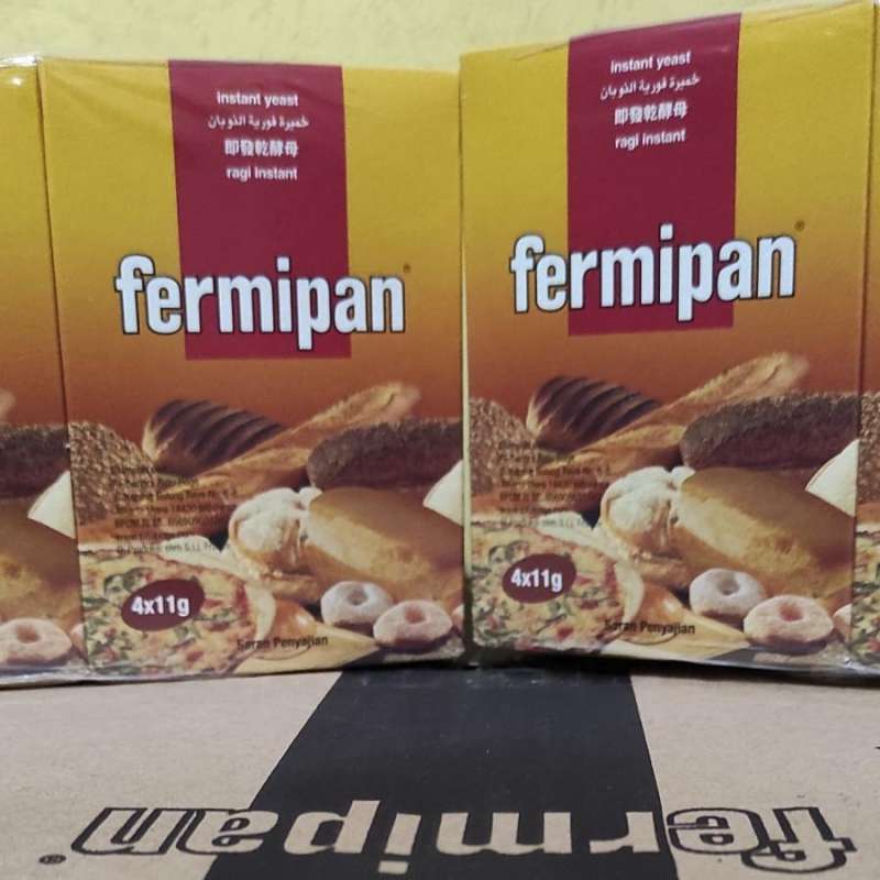 Jual Ragi Fermipan Sachet 11gr/ Instant Yeast Di Seller Dapur Kyrana ...