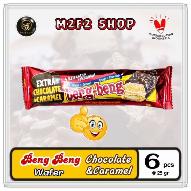 Promo Beng Beng Wafer Extra Caramel Crispy Chocolate | Cokelat - 25 gr ...