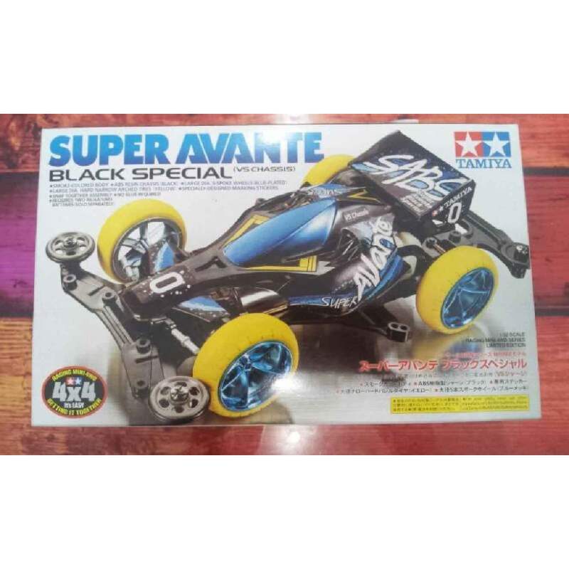 Jual Tamiya Mini 4WD Super Avante Black Special di Seller ...