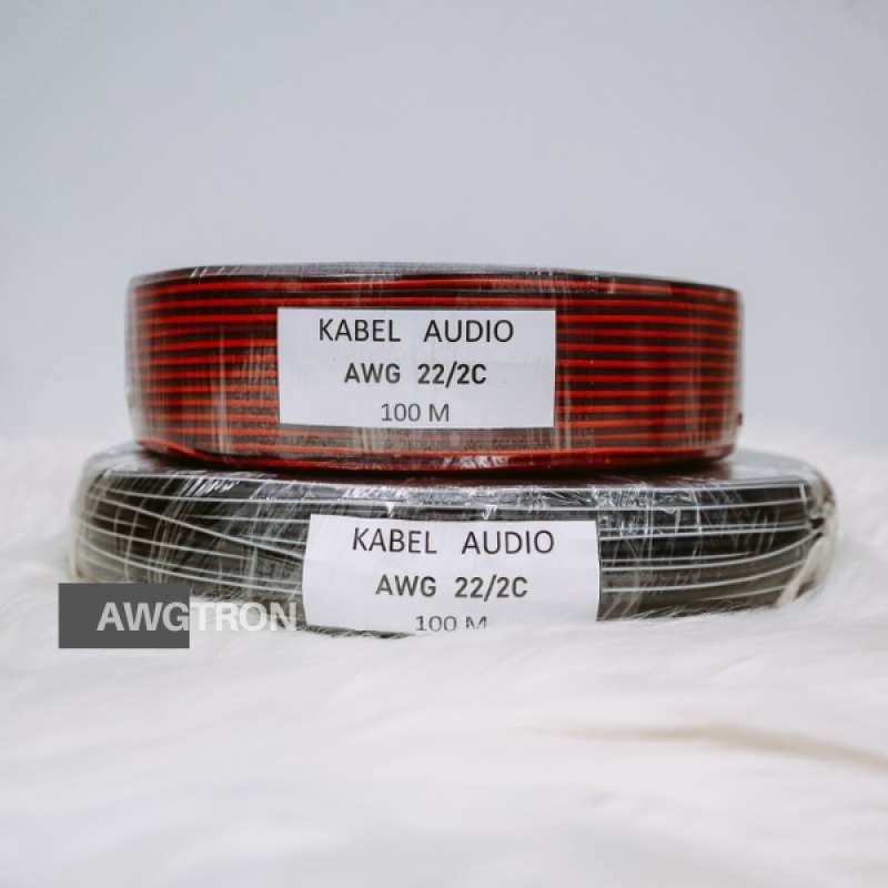 Jual Kabel Audio AWG 22/2C Untuk Tweeter Speaker Walet 100 meter di Seller AWGTRON - Cibinong ...